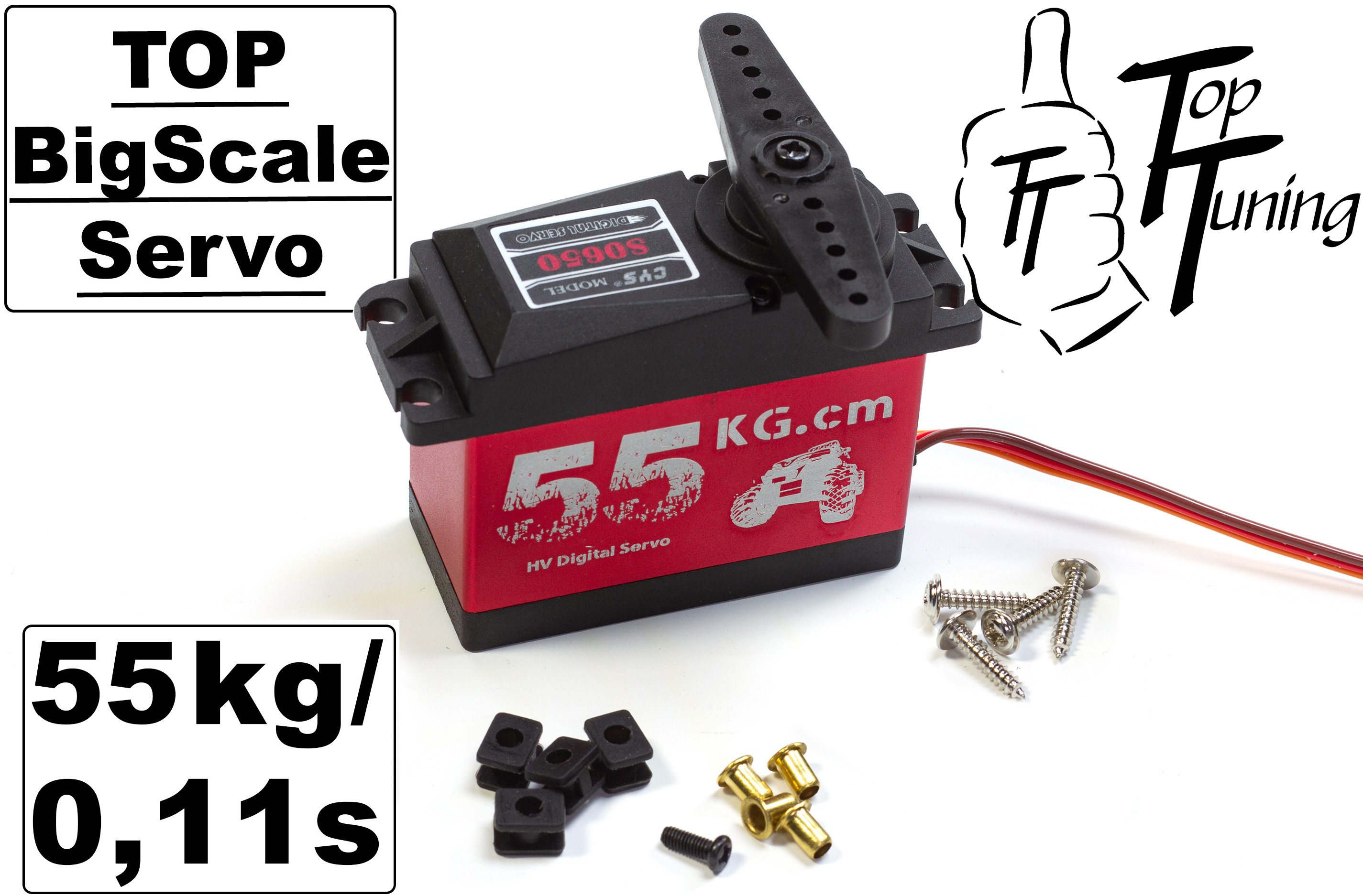 Recommended for steering of 1/5 and 1/6 cars