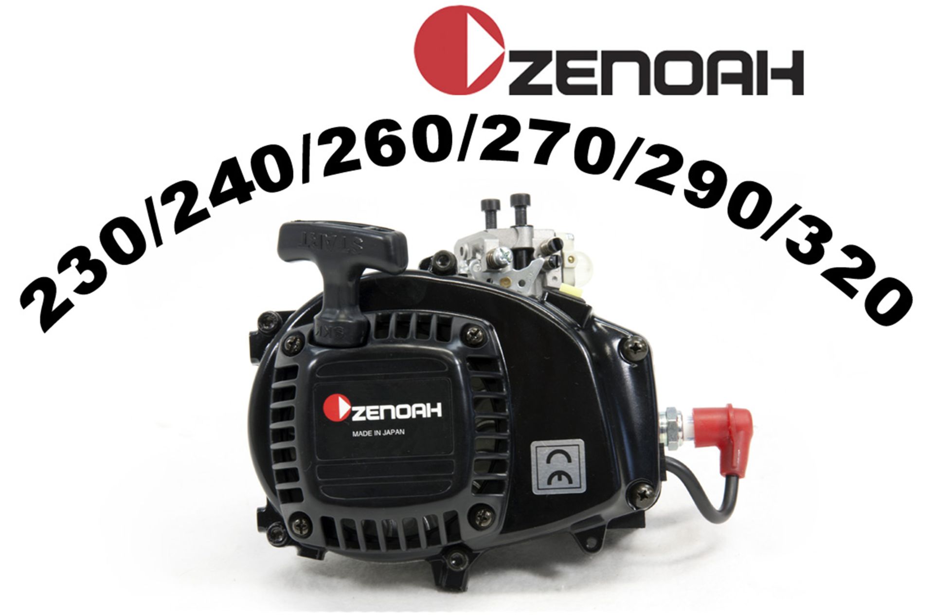 Original Zenoah engine to choose with carburetor and spark plug | zenoah_engines_all