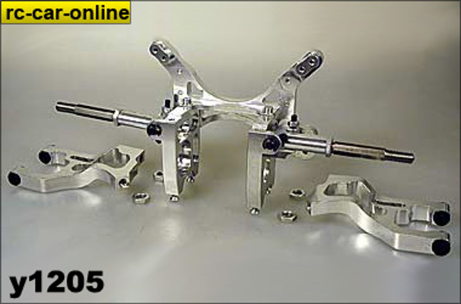 HT Aluminum rear suspension kit for 1/6 + 1/5 scale 2WD models from FG, Carson, Smartech and ...